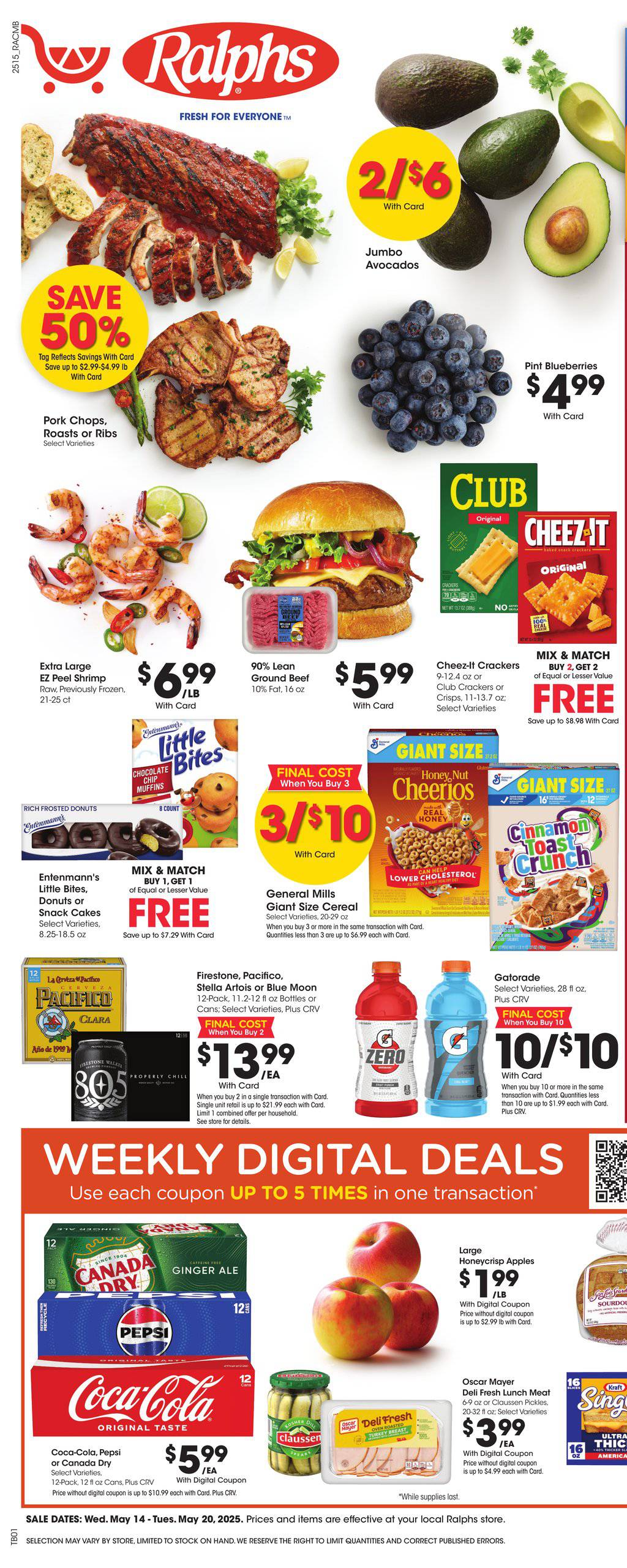 Ralphs Weekly Ad May 14 - 20, 2025 | WeeklyAds2