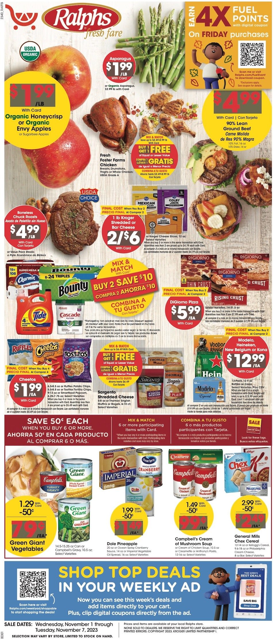 Ralphs Weekly Ad Nov 1 - 7, 2023 | WeeklyAds2