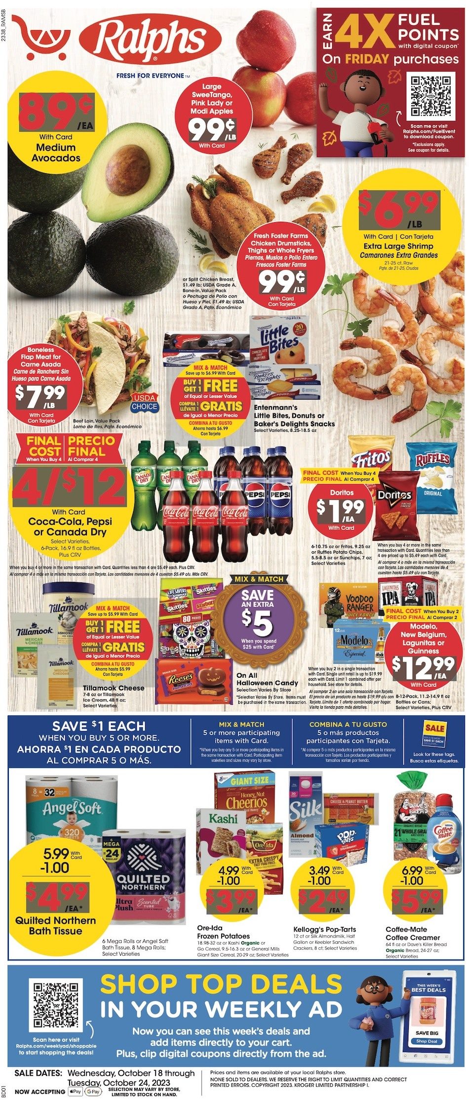 Ralphs Weekly Ad Oct 18 - 24, 2023 | WeeklyAds2