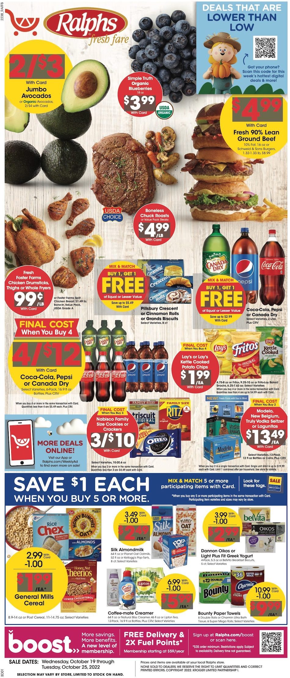 Ralphs Weekly Ad Oct 19 - 25, 2022 | WeeklyAds2