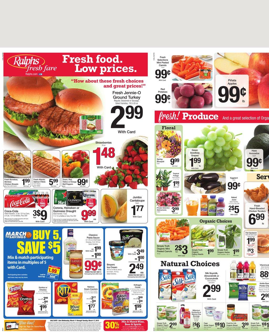 Ralphs Weekly Ad Preview 3/15 2015 | WeeklyAds2