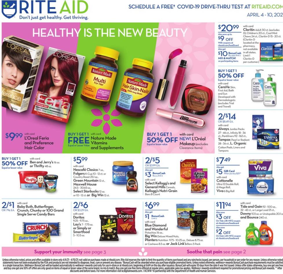Rite Aid Ad Apr 4 - 11, 2021 | WeeklyAds2