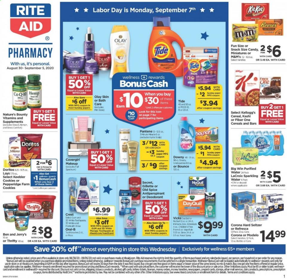 Rite Aid Ad Aug 30 - Sep 5, 2020 | WeeklyAds2