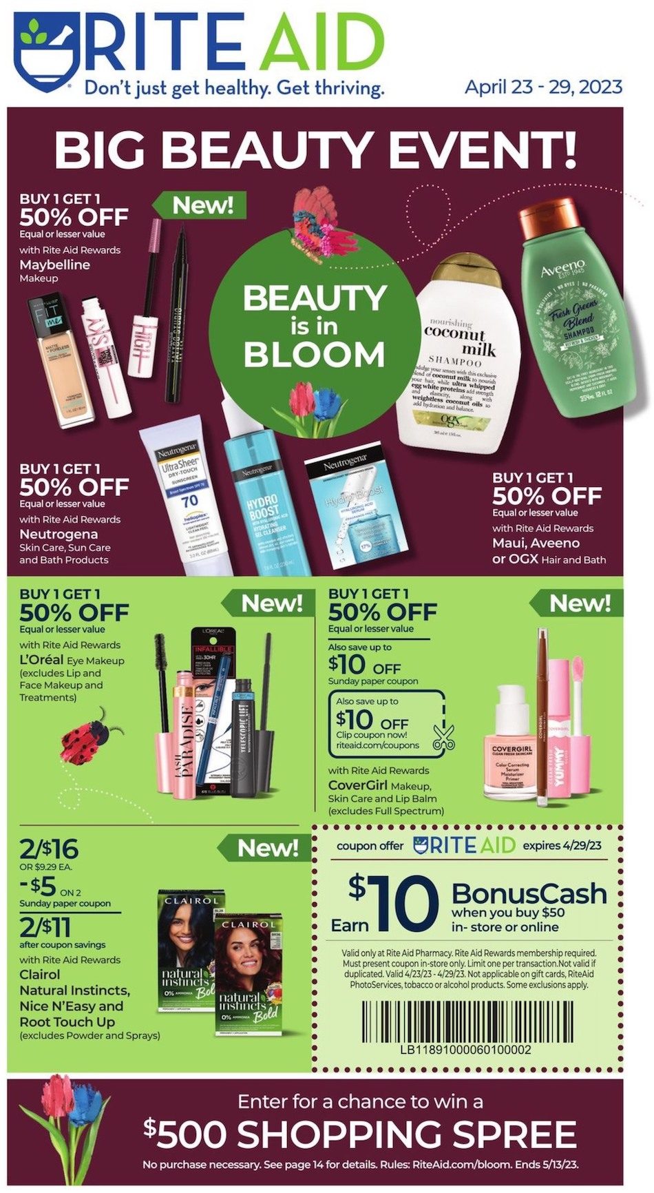 Rite Aid Weekly Ad Sale Apr 23 - 29, 2023 | WeeklyAds2
