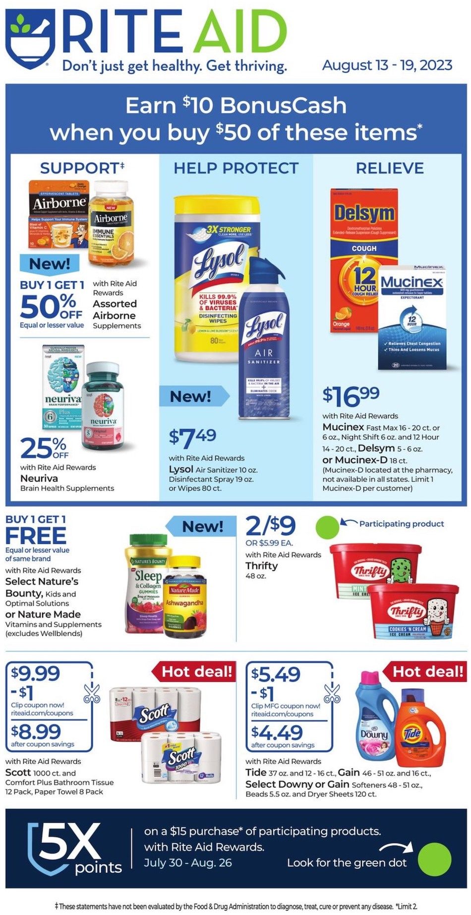 Rite Aid Weekly Ad Aug 13 - 19, 2023 | WeeklyAds2