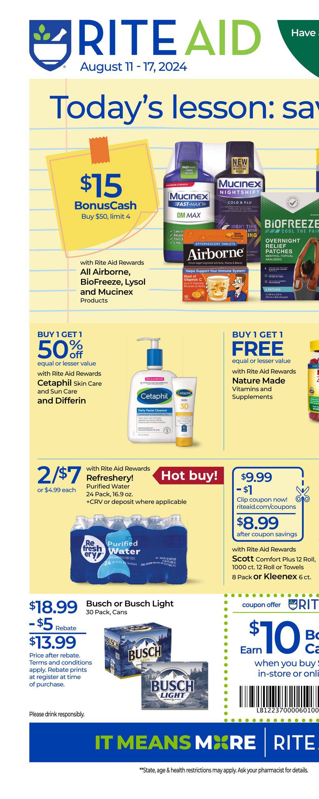 Rite Aid Weekly Ad August 11 - 17, 2024 | WeeklyAds2