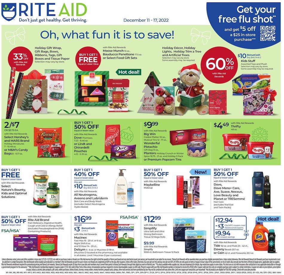 Rite Aid Weekly Ad Dec 11 - 17, 2022 Sale | WeeklyAds2