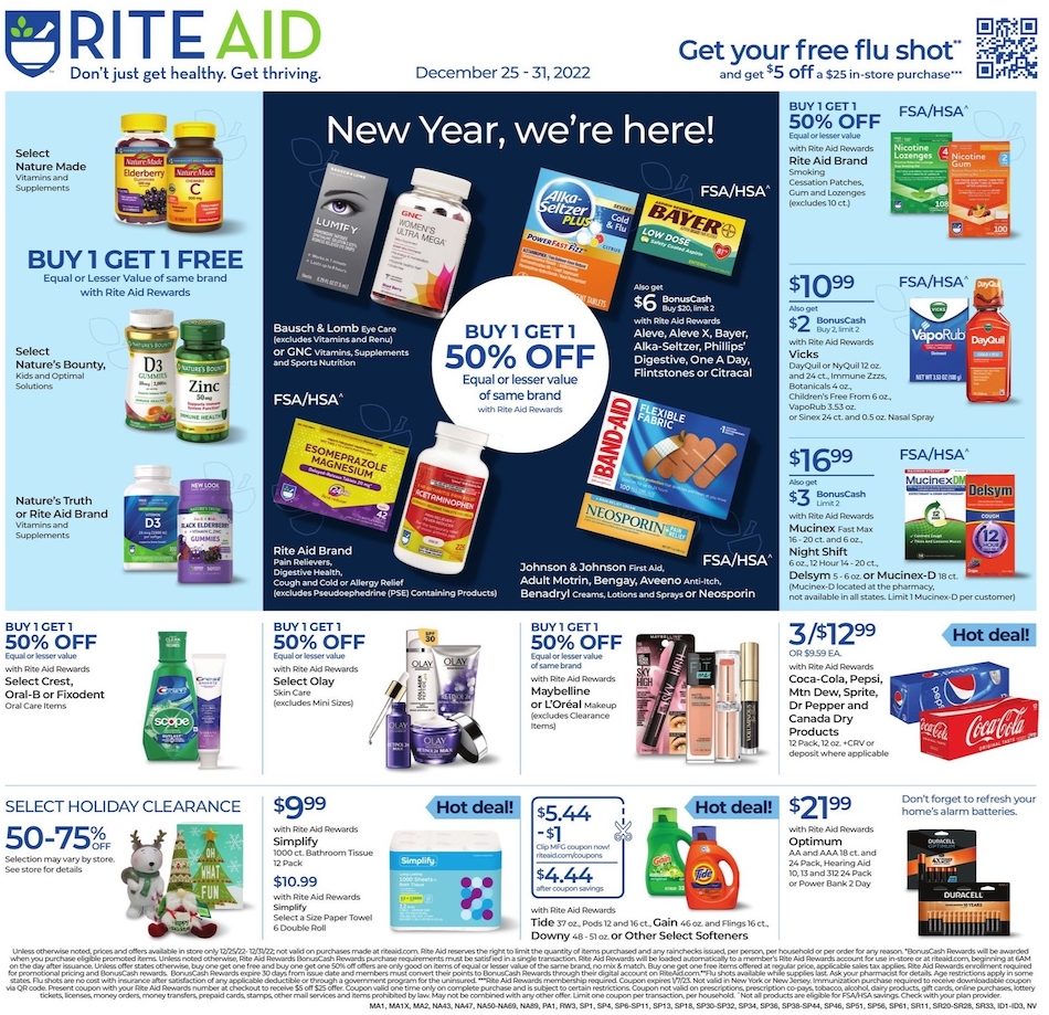 Rite Aid Weekly Ad Deals Dec 25 - 31, 2022 | WeeklyAds2