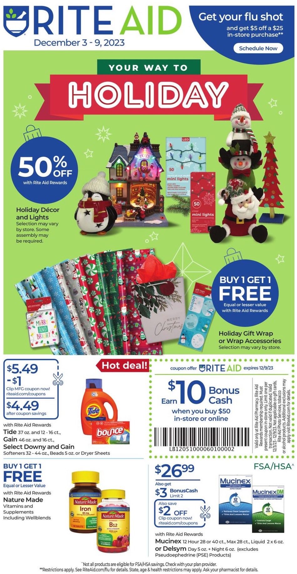 Rite Aid Weekly Ad Dec 3 - 9, 2023 | WeeklyAds2