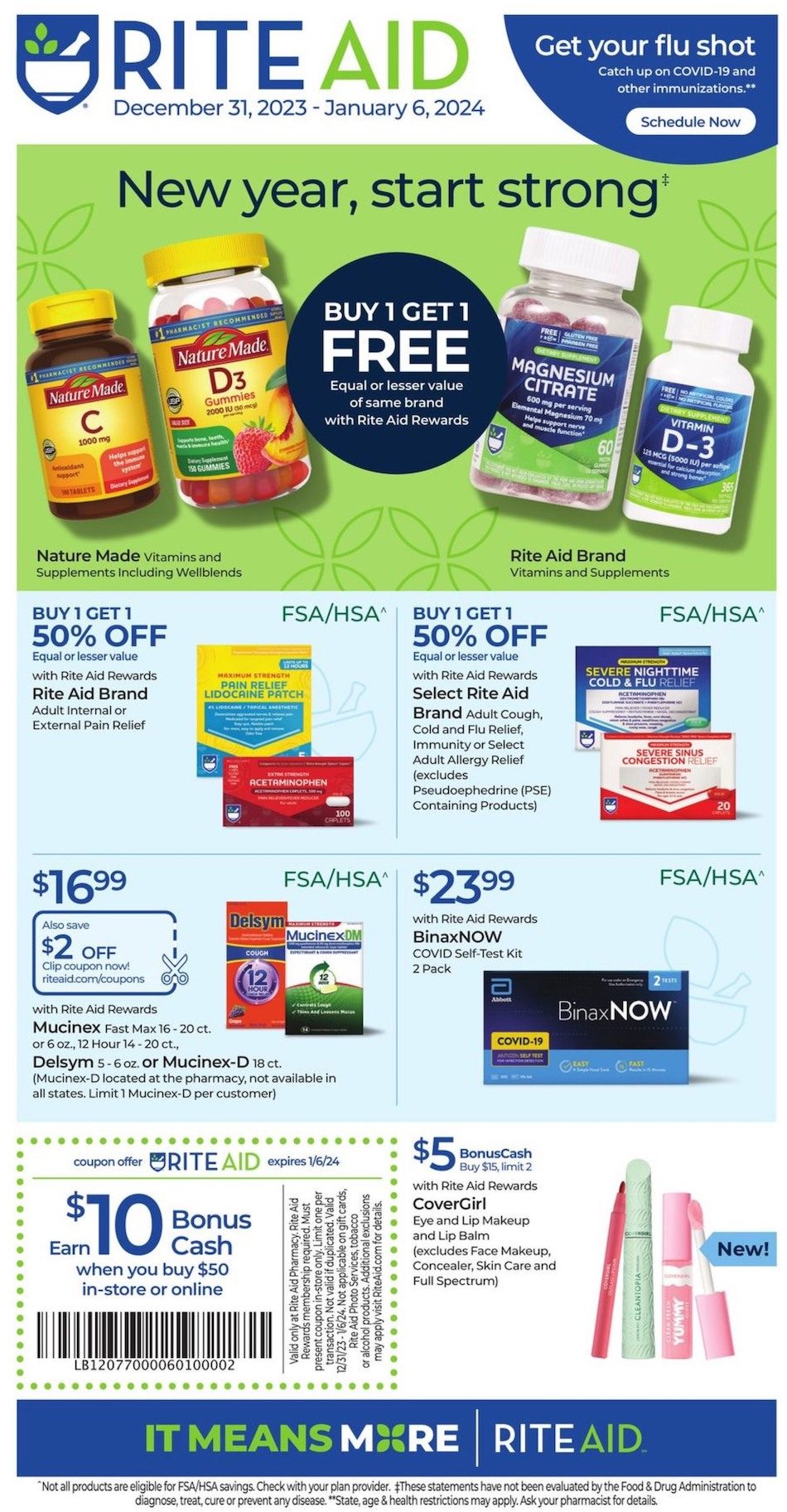 Rite Aid Weekly Ad Dec 31 - Jan 6 | WeeklyAds2