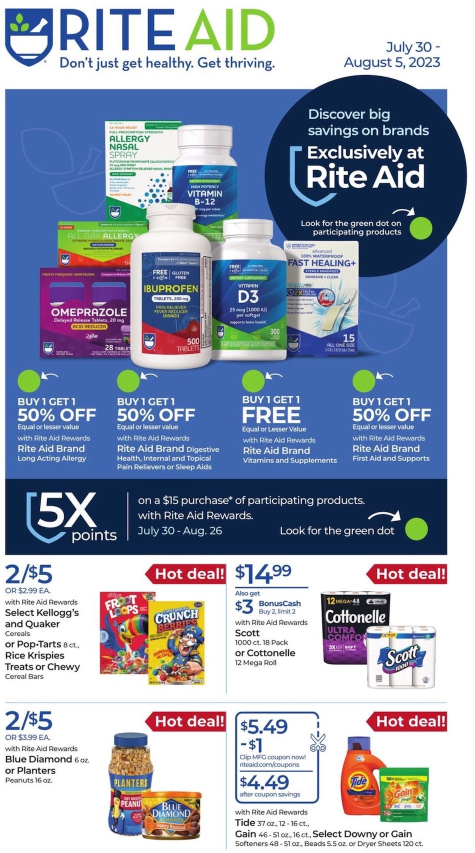 Rite Aid Weekly Ad Jul 30 - Aug 5, 2023 | WeeklyAds2