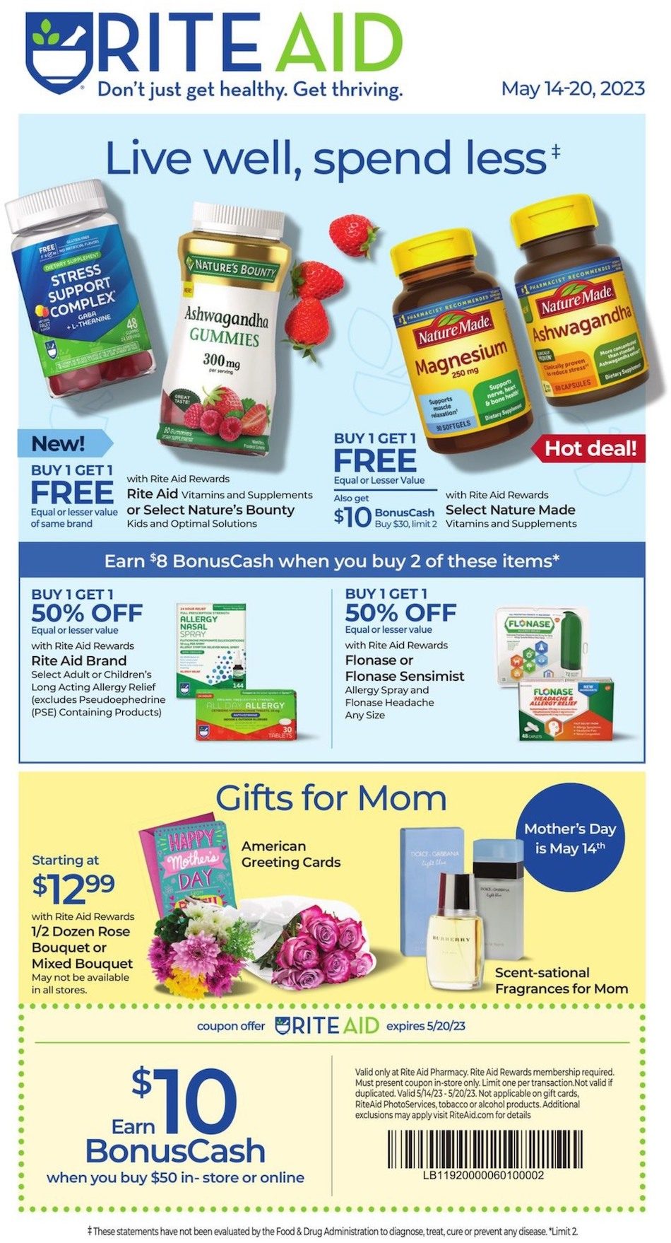 Rite Aid Weekly Ad Sale May 14 - 20, 2023 | WeeklyAds2