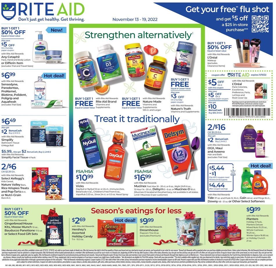 Rite Aid Weekly Ad Nov 13 - 19, 2022 | WeeklyAds2