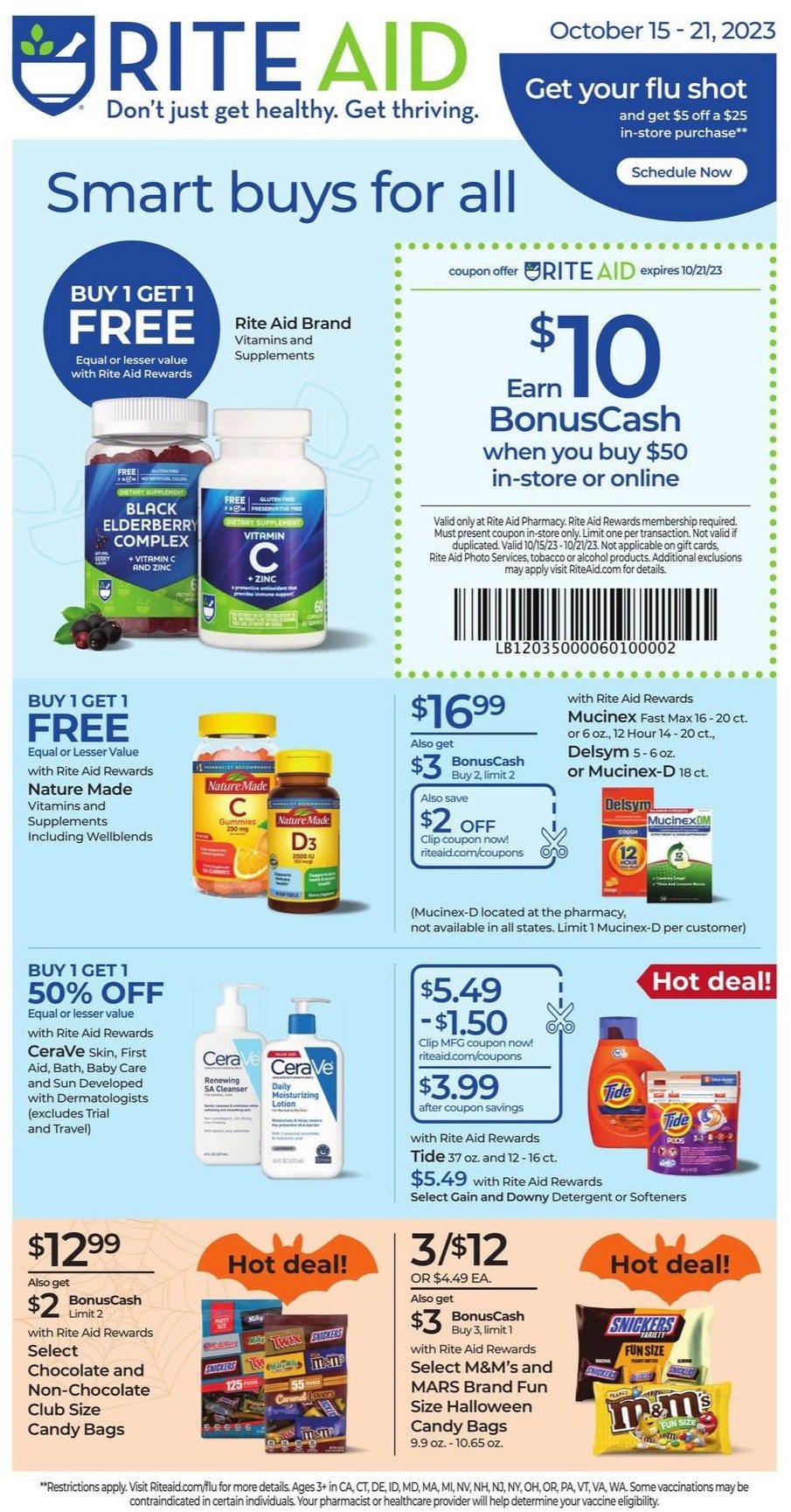 Rite Aid Weekly Ad Oct 15 - 21, 2023 | WeeklyAds2