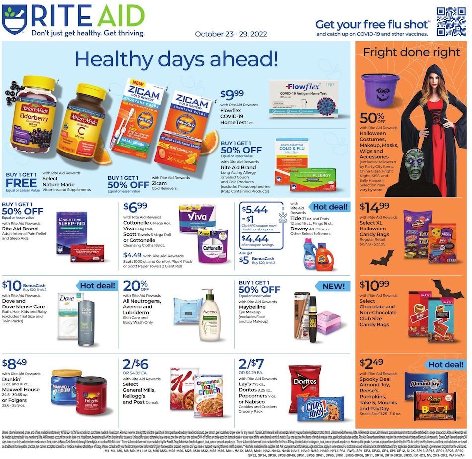 Rite Aid Weekly Ad Oct 23 - 29, 2022 | WeeklyAds2