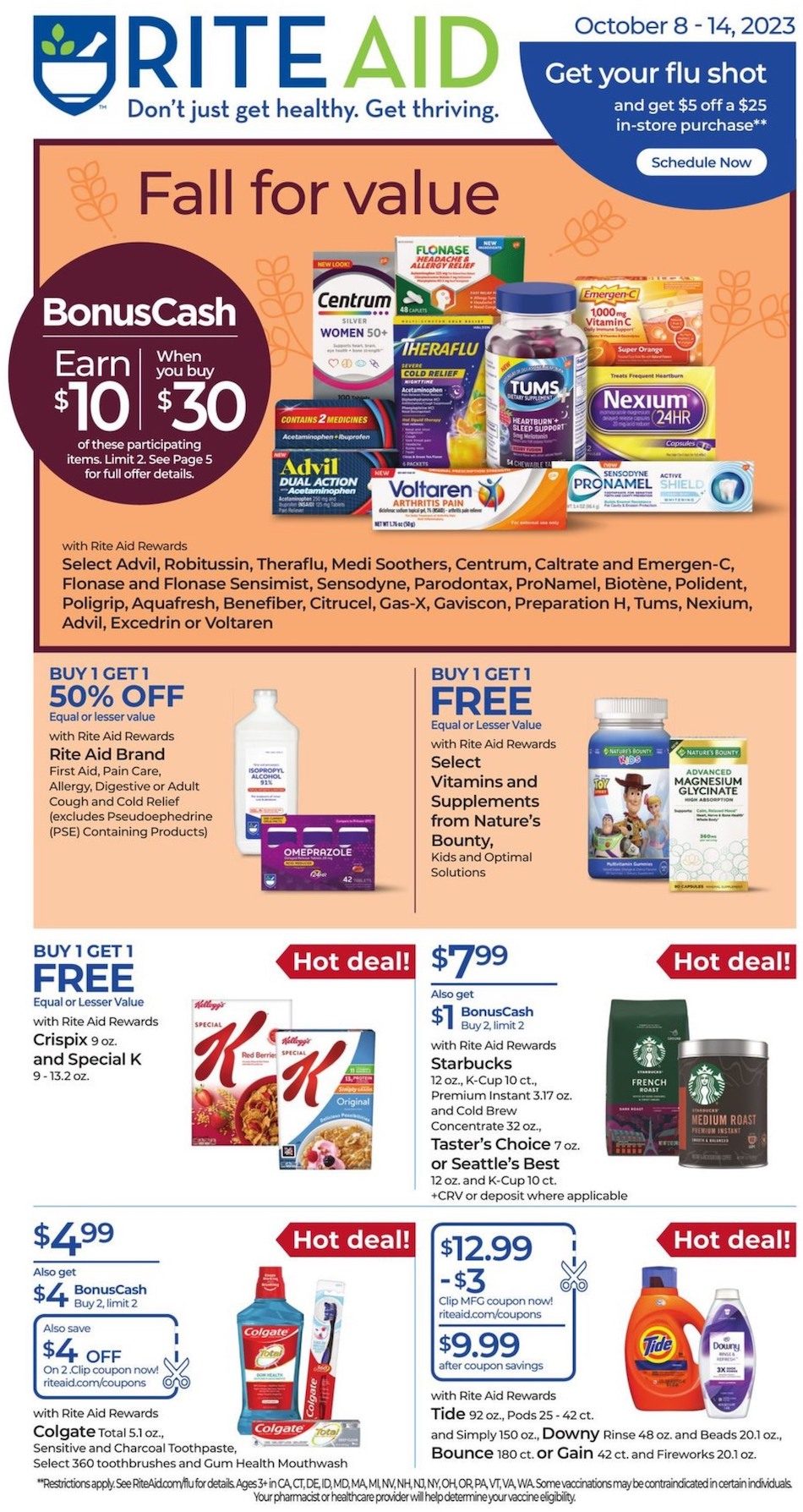 Rite Aid Weekly Ad Oct 8 - 14, 2023 | WeeklyAds2