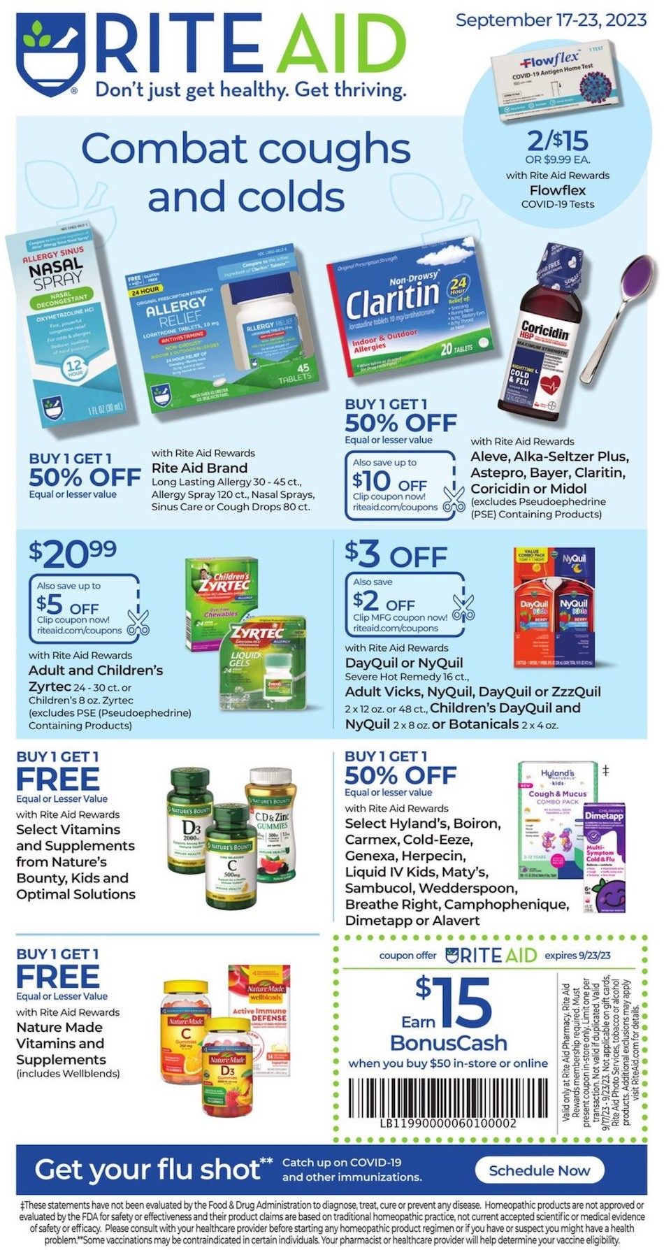 Rite Aid Weekly Ad Sep 17 - 23, 2023 | WeeklyAds2