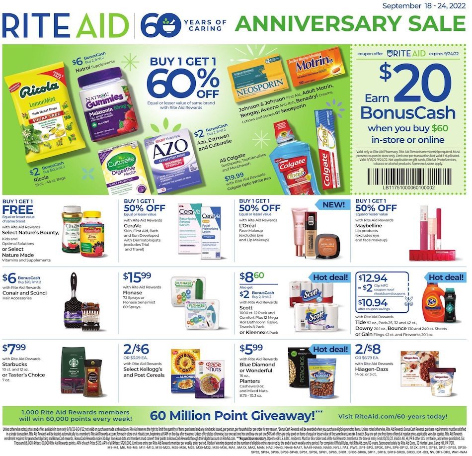 Rite Aid Weekly Ad Sep 18 - 24, 2022 | WeeklyAds2