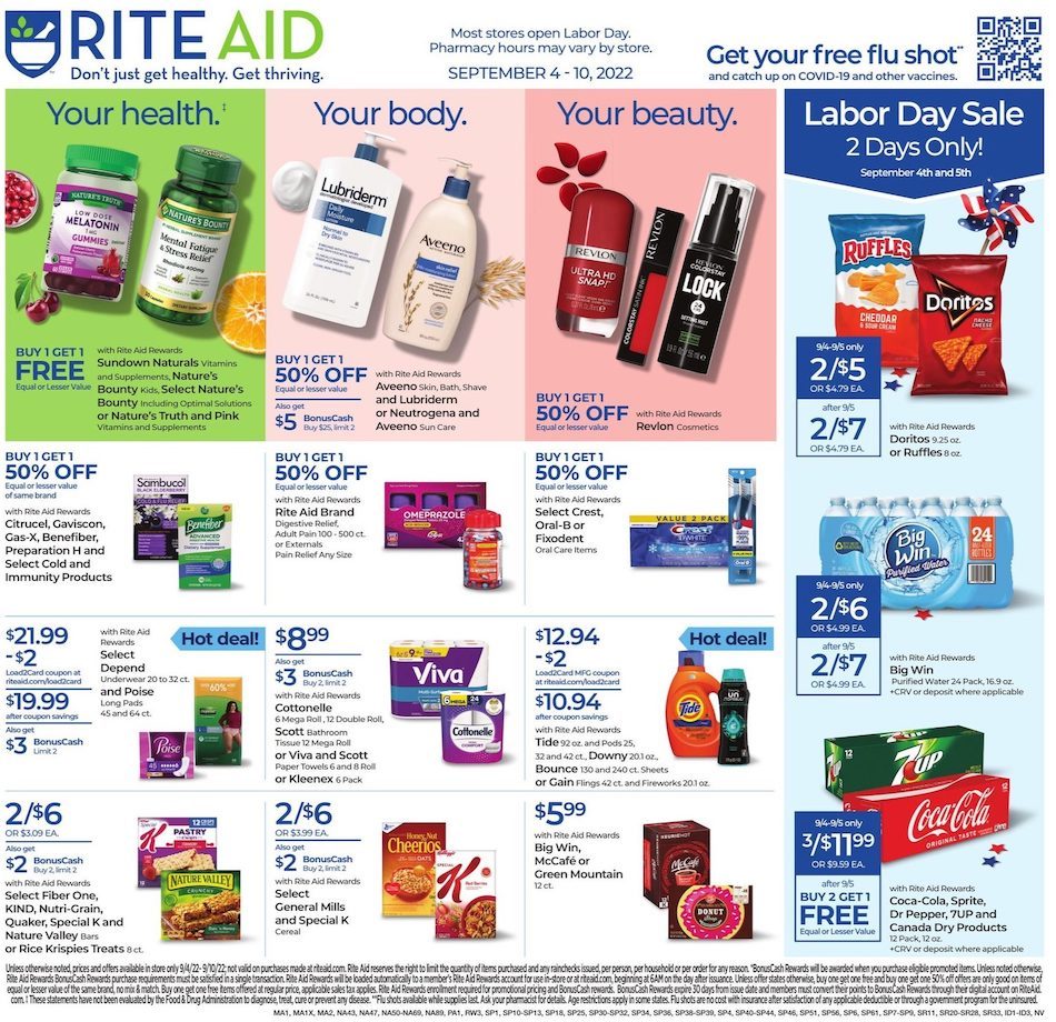 Rite Aid Weekly Ad Sep 4 - 10, 2022 | WeeklyAds2