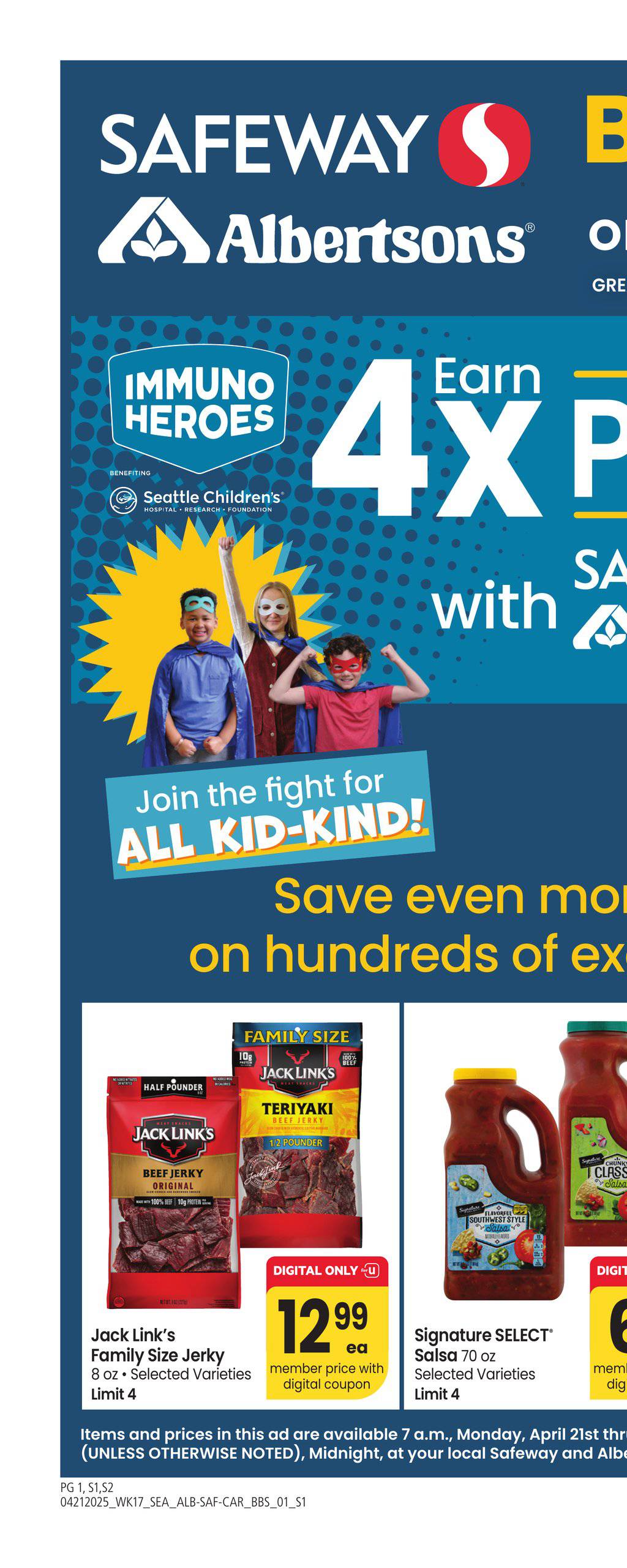 Safeway Ad Big Book of Savings April 21 - May 18, 2025 | WeeklyAds2