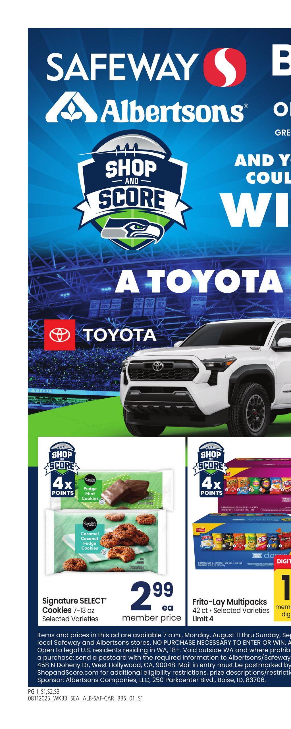 Safeway Ad Big Book of Savings August 11 - September 7, 2025 | WeeklyAds2