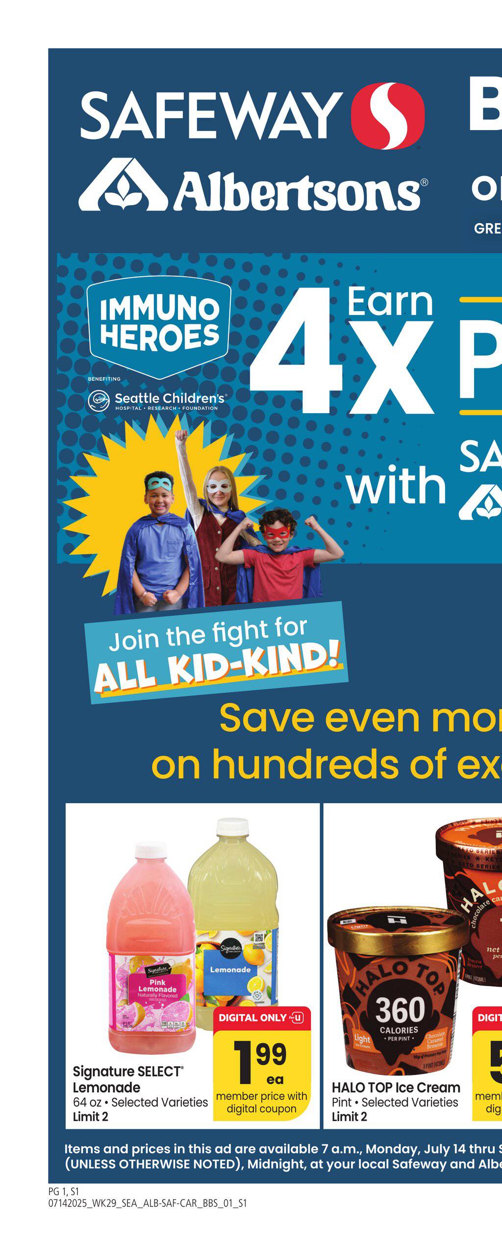 Safeway Ad Big Book of Savings July 14 - August 10, 2025 | WeeklyAds2