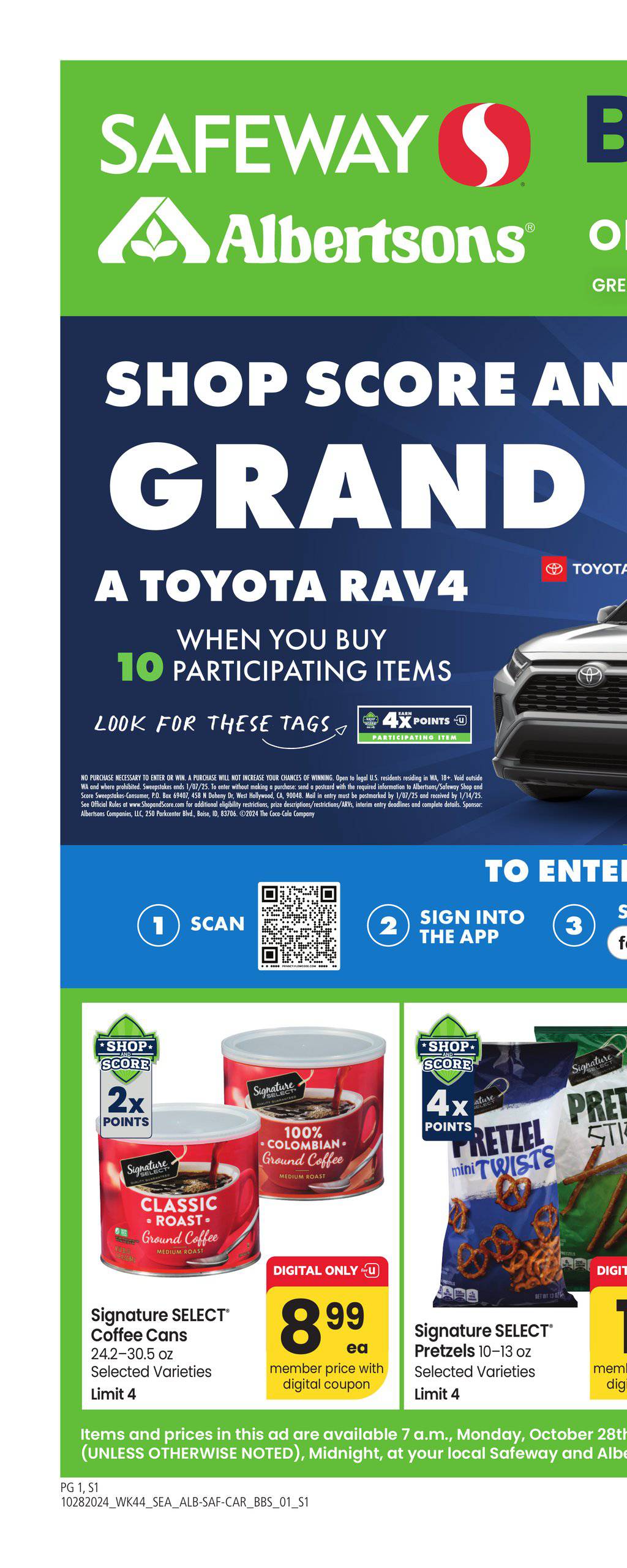 Safeway Ad Big Book of Savings October 28 - December 1, 2024 | WeeklyAds2