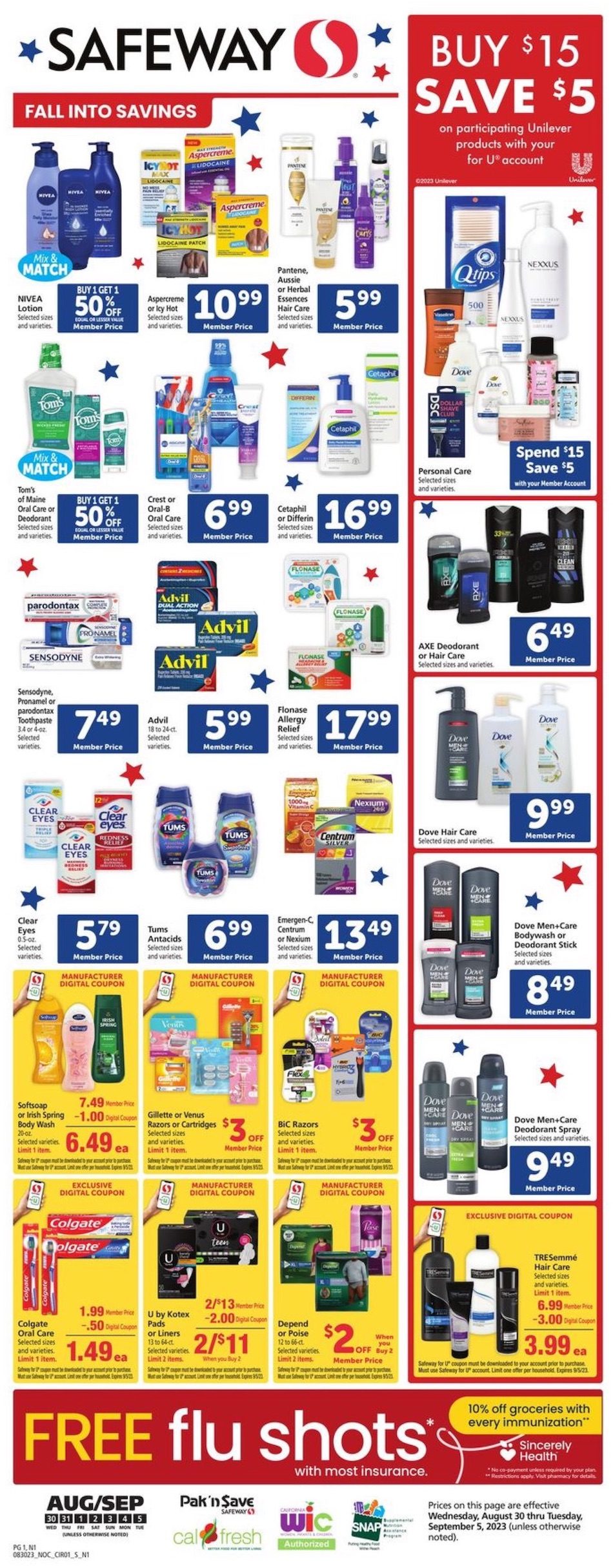 Safeway Ad Home & Health Aug 30 - Sep 5, 2023 | WeeklyAds2