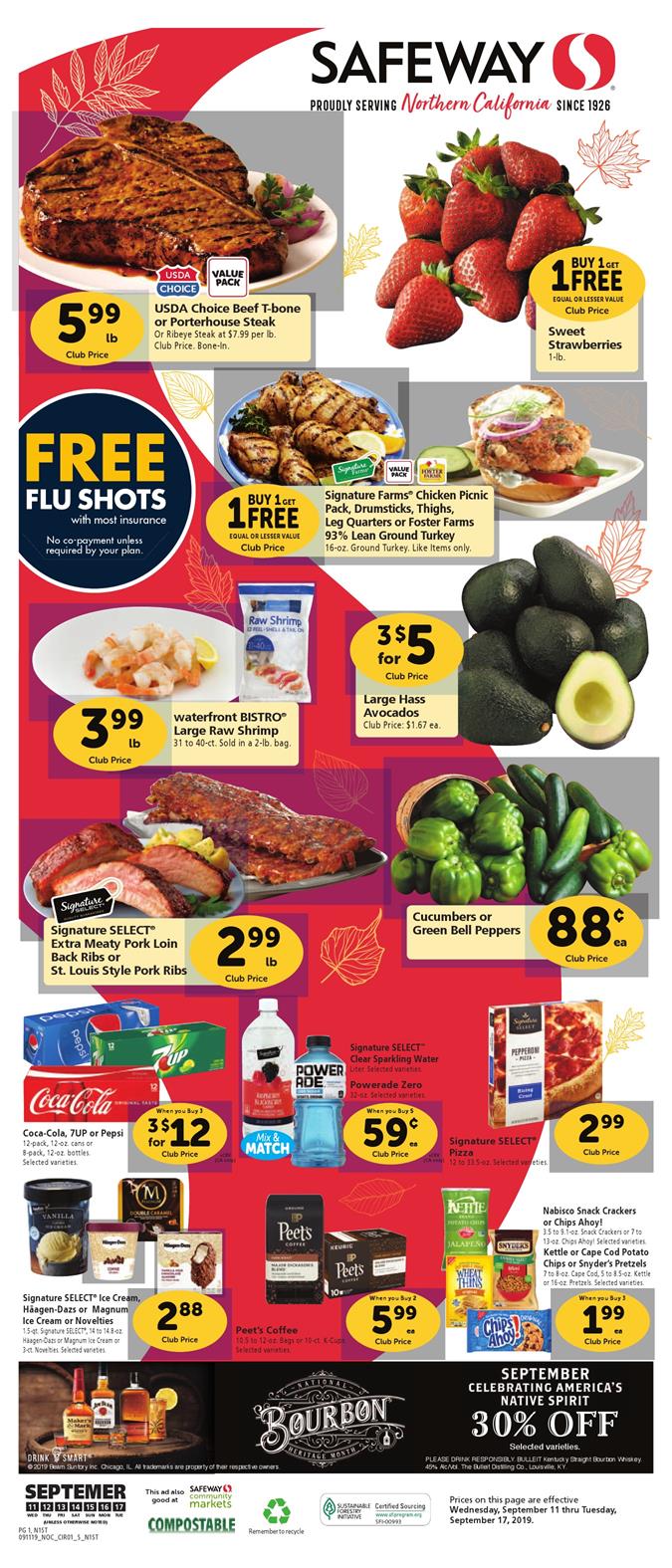 Safeway Ad Sep 11 - 17, 2019 | WeeklyAds2
