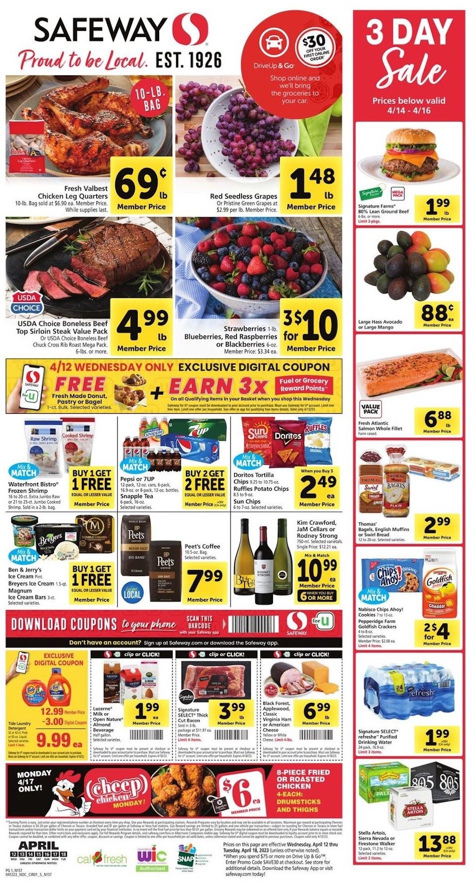 Safeway Weekly Ad Sale Apr 12 - 18, 2023 | WeeklyAds2