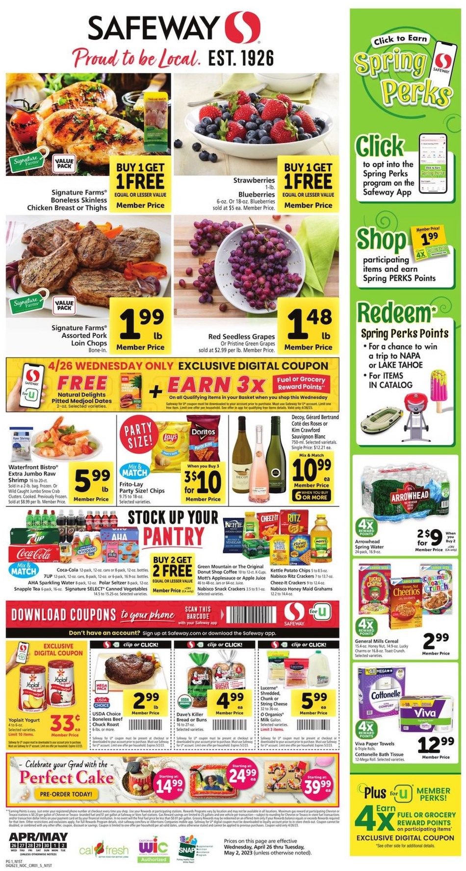 Safeway Weekly Ad Apr 26 May 2 2023 Weeklyads2