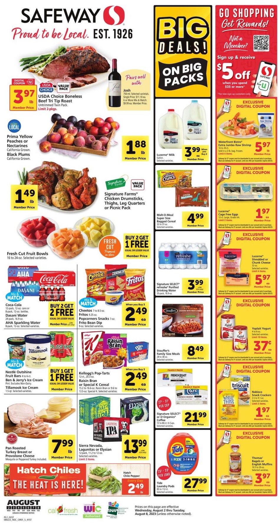 Safeway Weekly Ad Aug 2 - 8, 2023 | WeeklyAds2