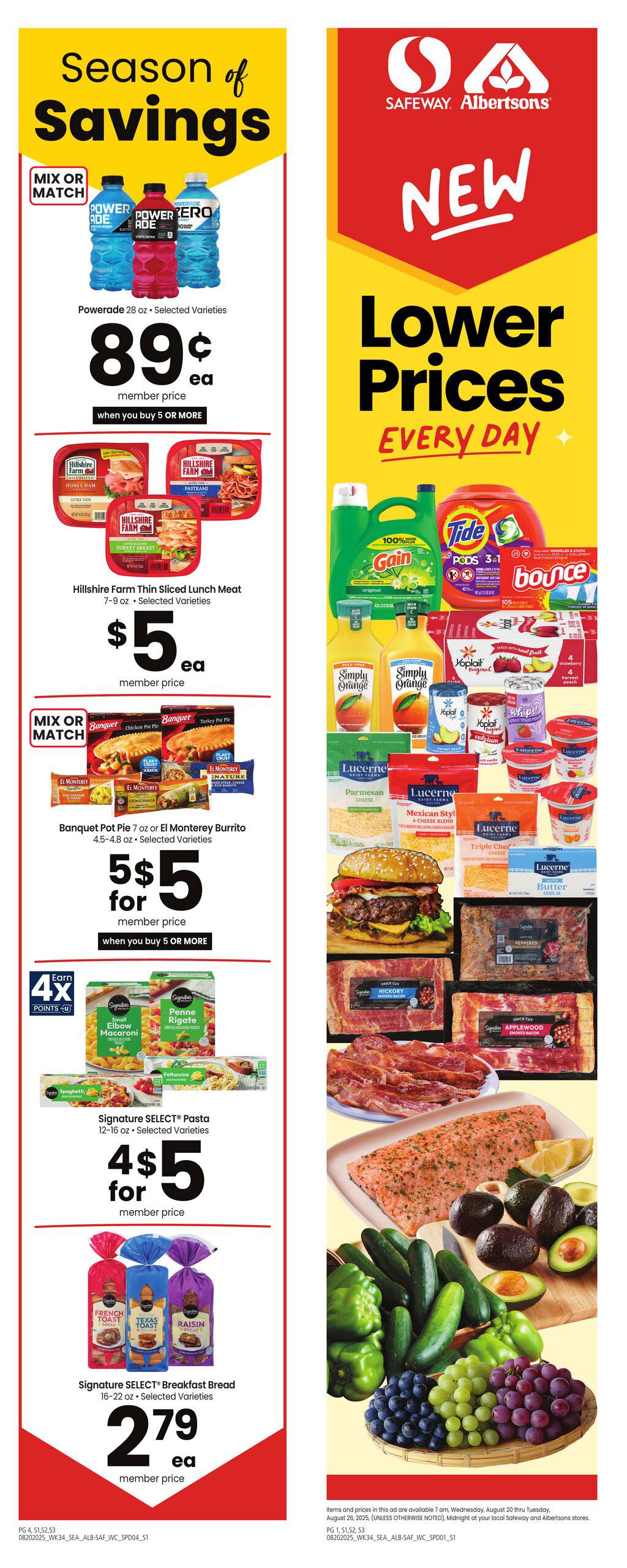 Safeway Weekly Ad August 20 - 26, 2025 | WeeklyAds2