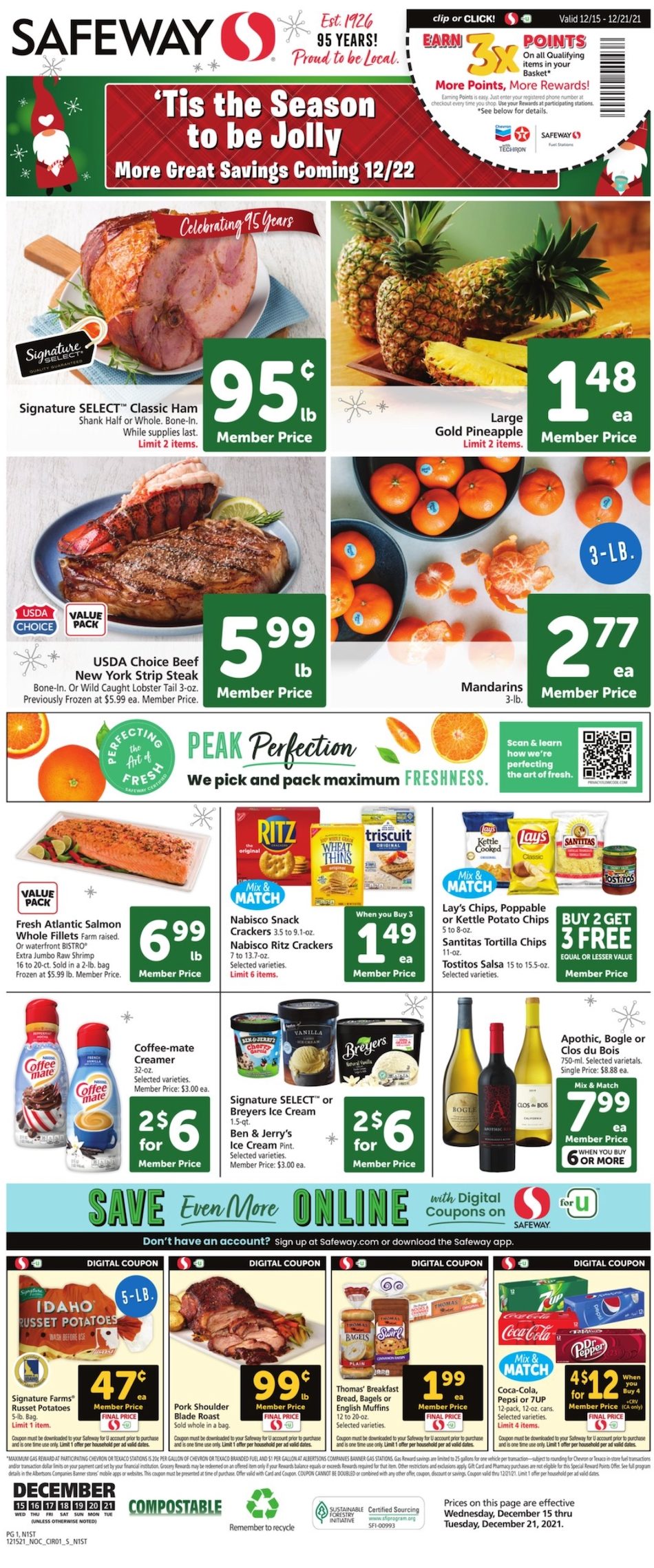 Safeway Weekly Ad Dec 15 - 21, 2021 | WeeklyAds2