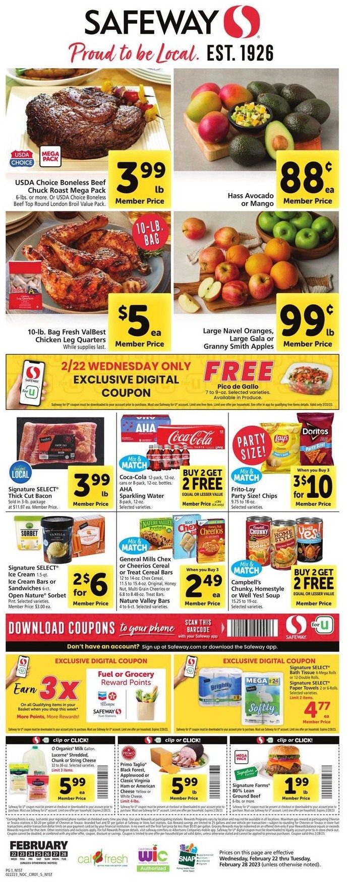 Safeway Weekly Ad Sale Feb 22 - 28, 2023 | WeeklyAds2