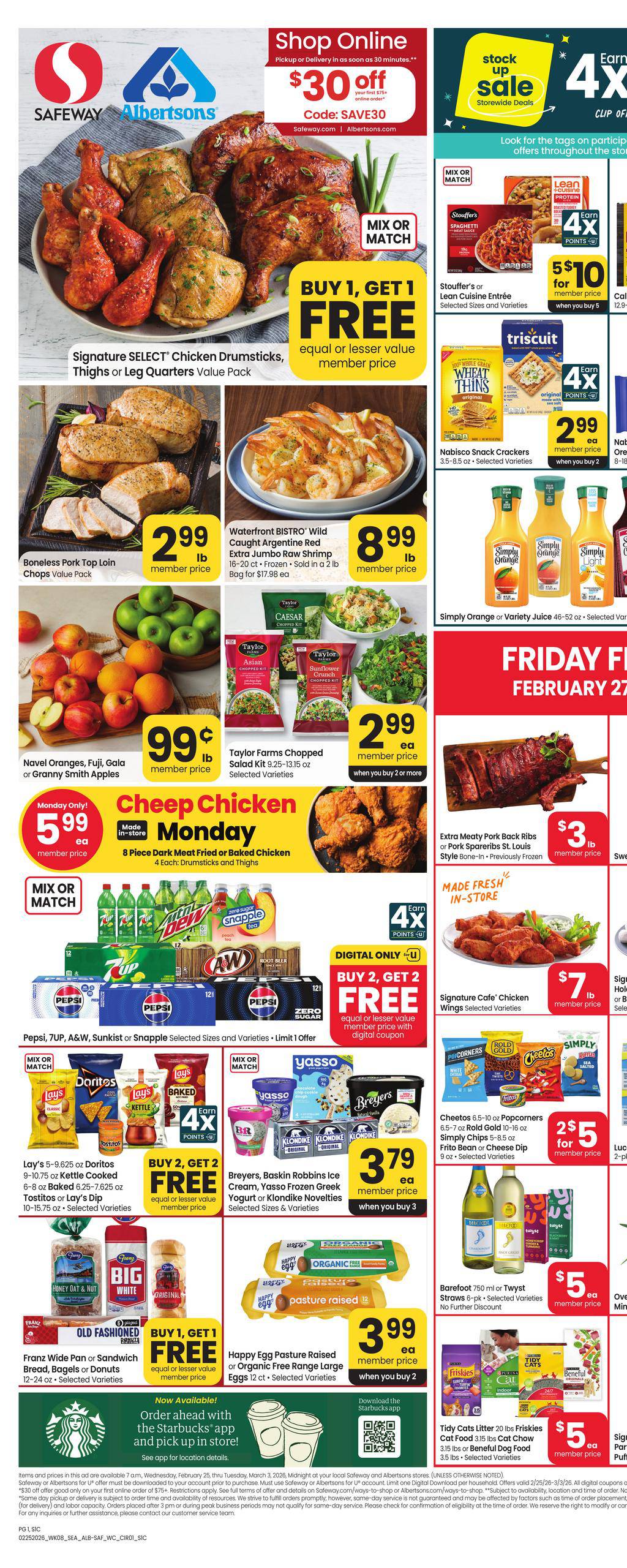 Safeway Weekly Ad February 25 - March 3, 2026 | WeeklyAds2