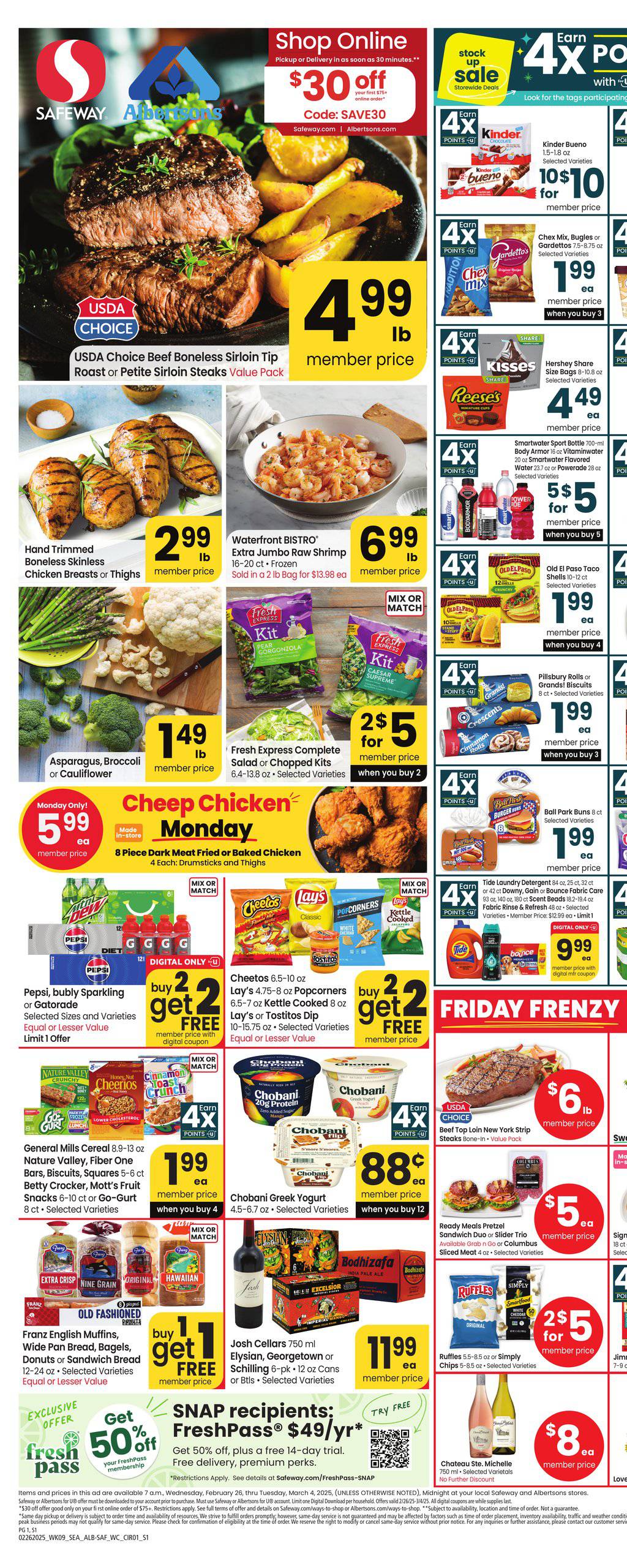 Safeway Weekly Ad February 26 - March 4, 2025 | WeeklyAds2