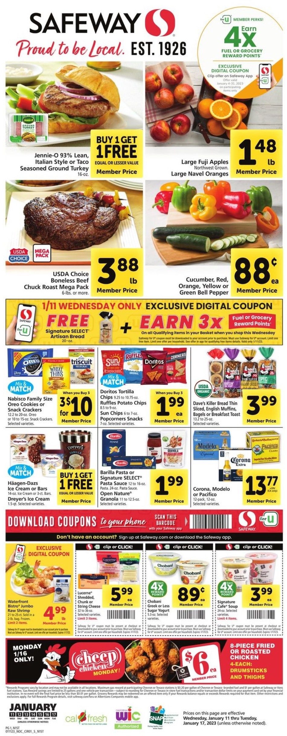 Safeway Weekly Ad Jan 11 - 17, 2023 - WeeklyAds2