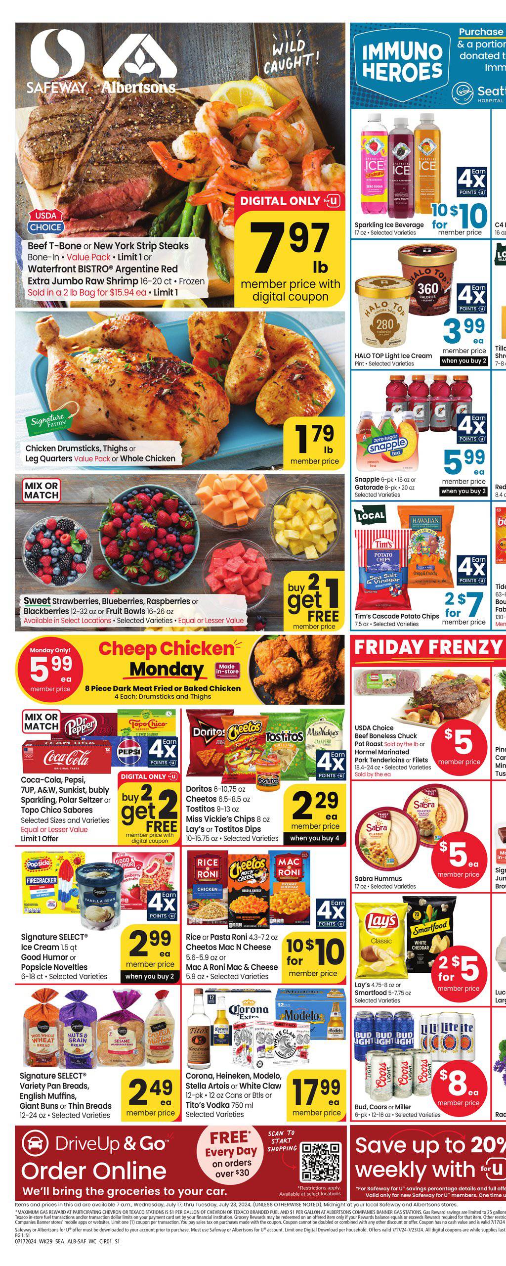 Safeway Weekly Ad July 17 - 23, 2024 | WeeklyAds2