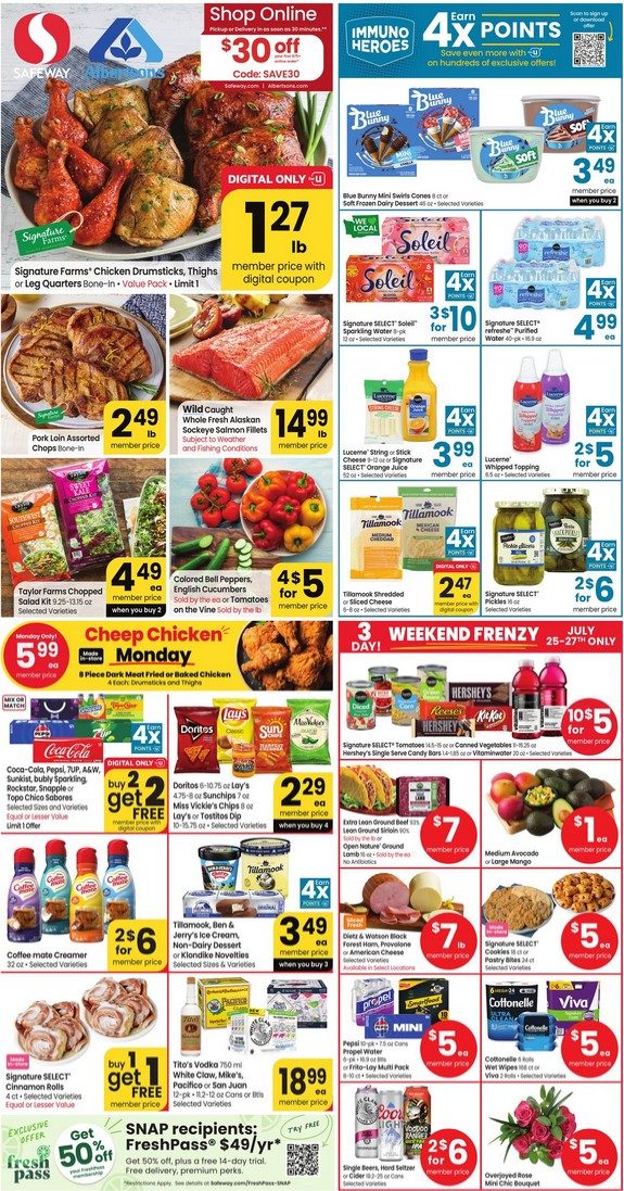 Safeway Weekly Ad July 23 - 29, 2025 | WeeklyAds2