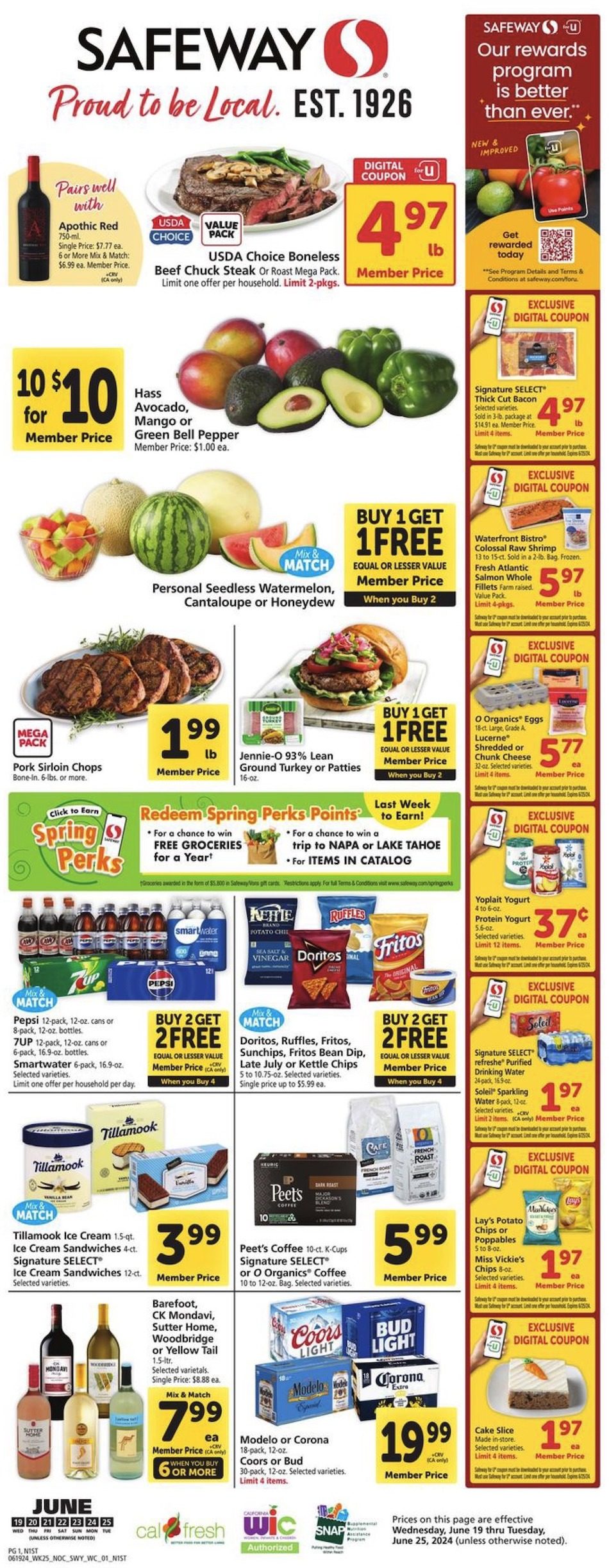 Safeway Weekly Ad Jun 19 - 25, 2024 | WeeklyAds2