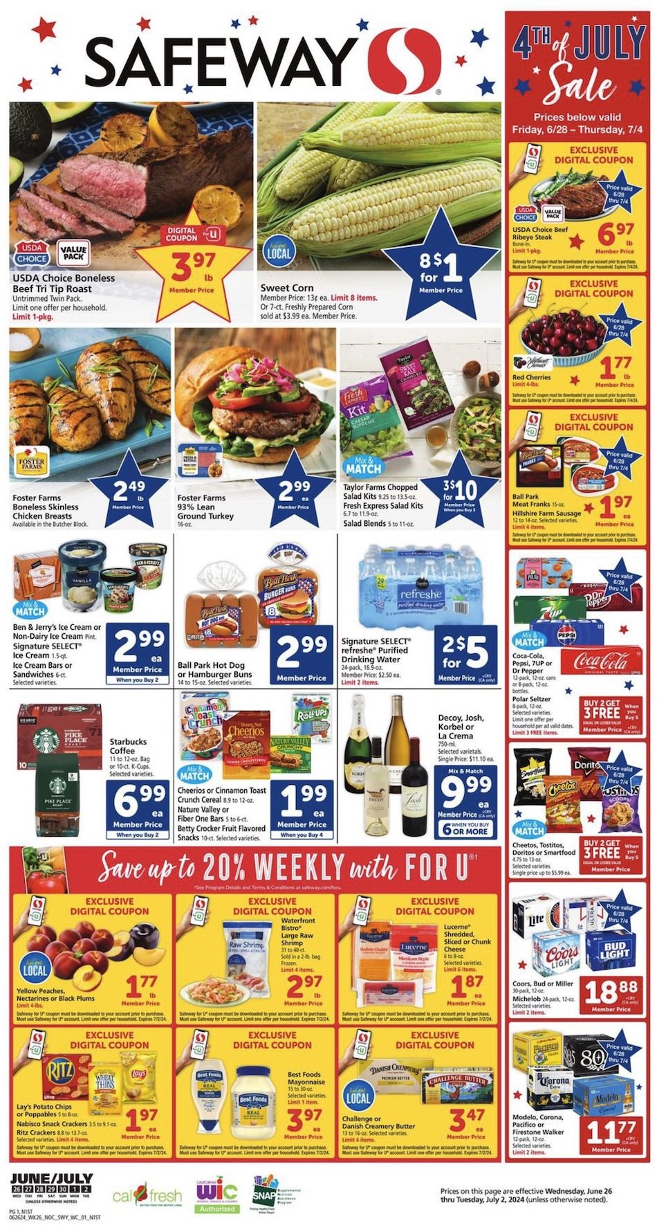 Safeway Weekly Ad Jun 26 - Jul 2, 2024 | WeeklyAds2