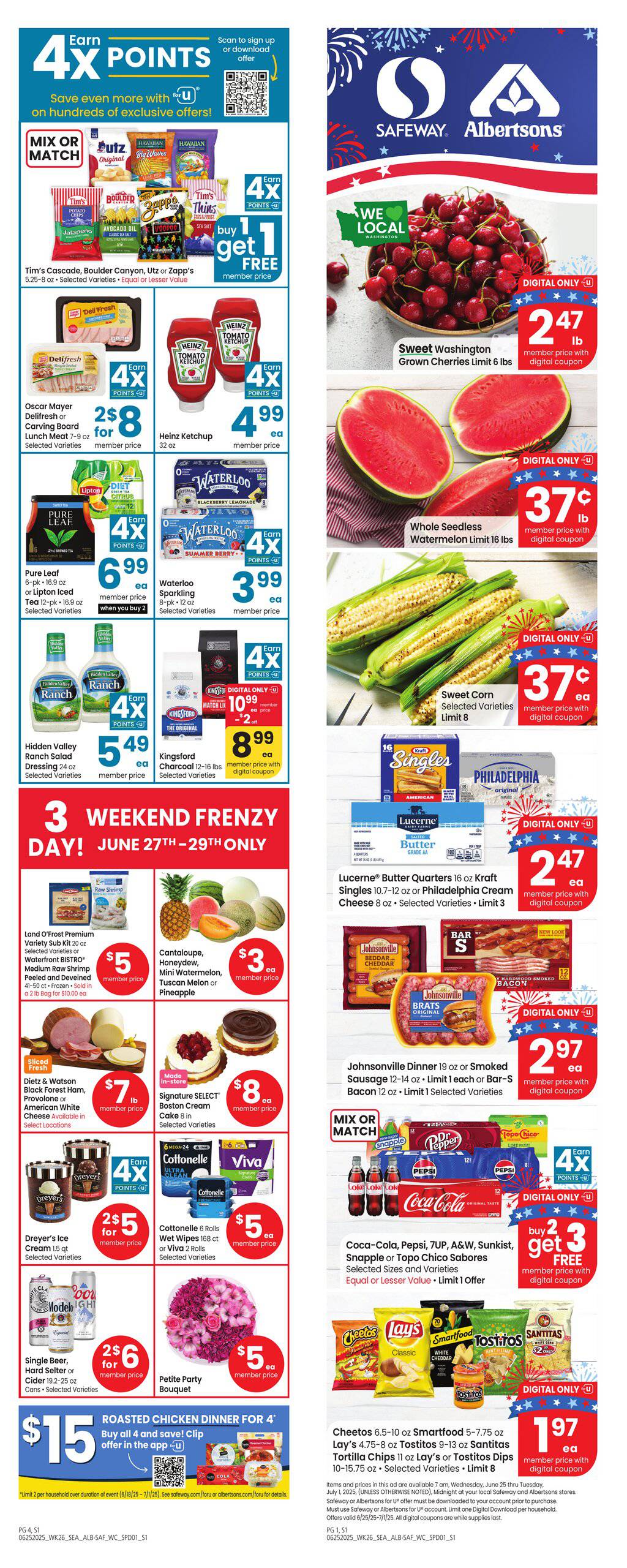 Safeway Weekly Ad June 25 - July 1, 2025 | WeeklyAds2