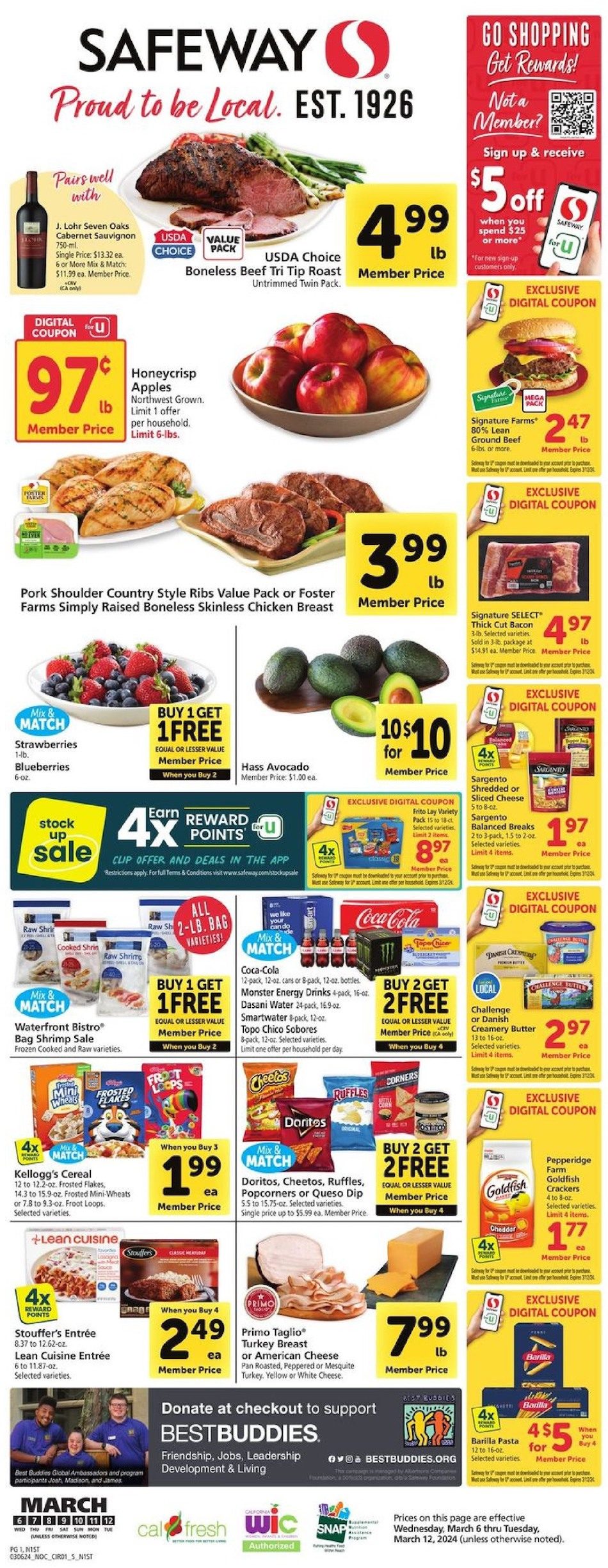 Safeway Weekly Ad Mar 6 - 12, 2024 | WeeklyAds2