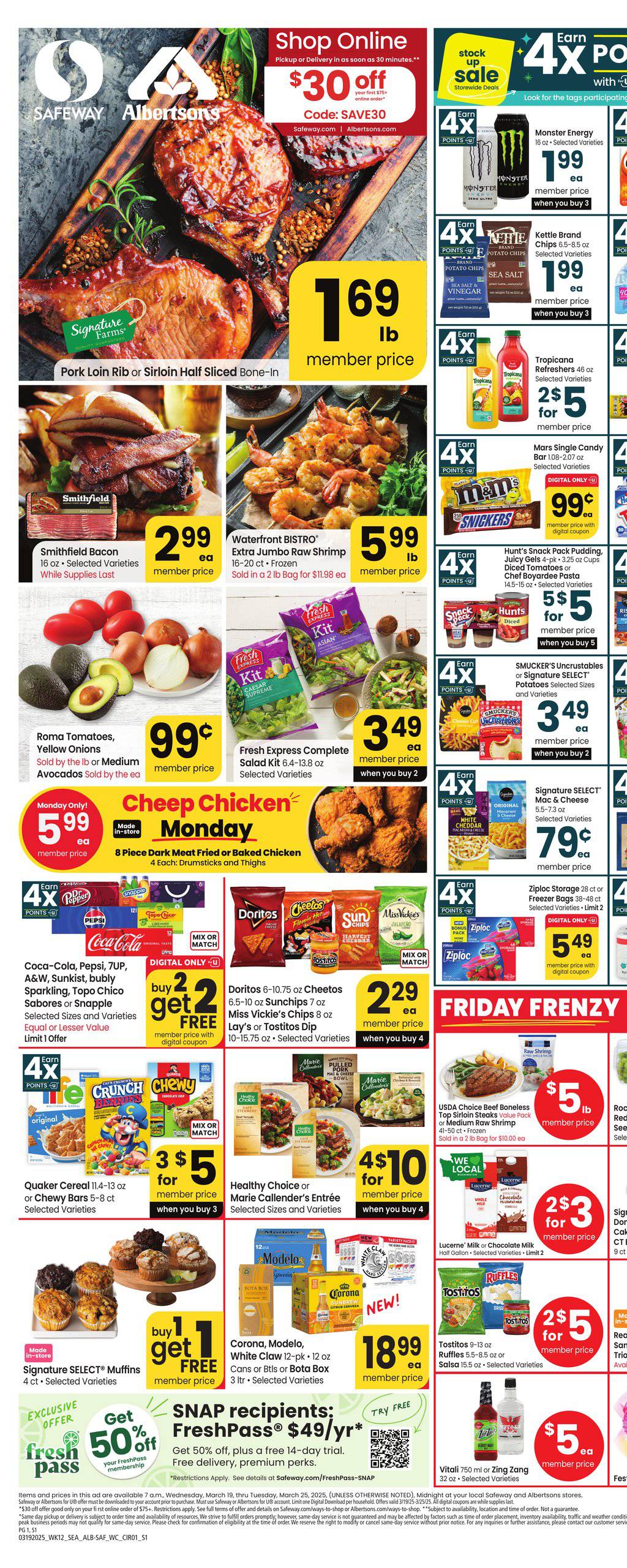 Safeway Weekly Ad March 19 - 25, 2025 | WeeklyAds2