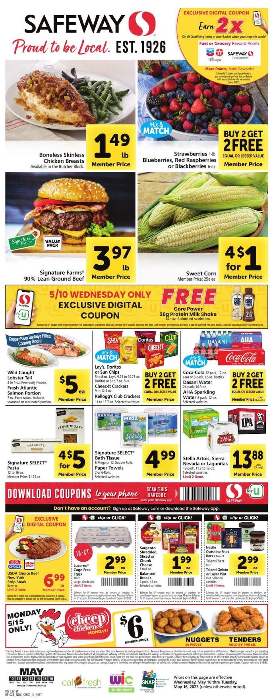 Safeway Weekly Ad Sale May 10 - 16, 2023 | WeeklyAds2