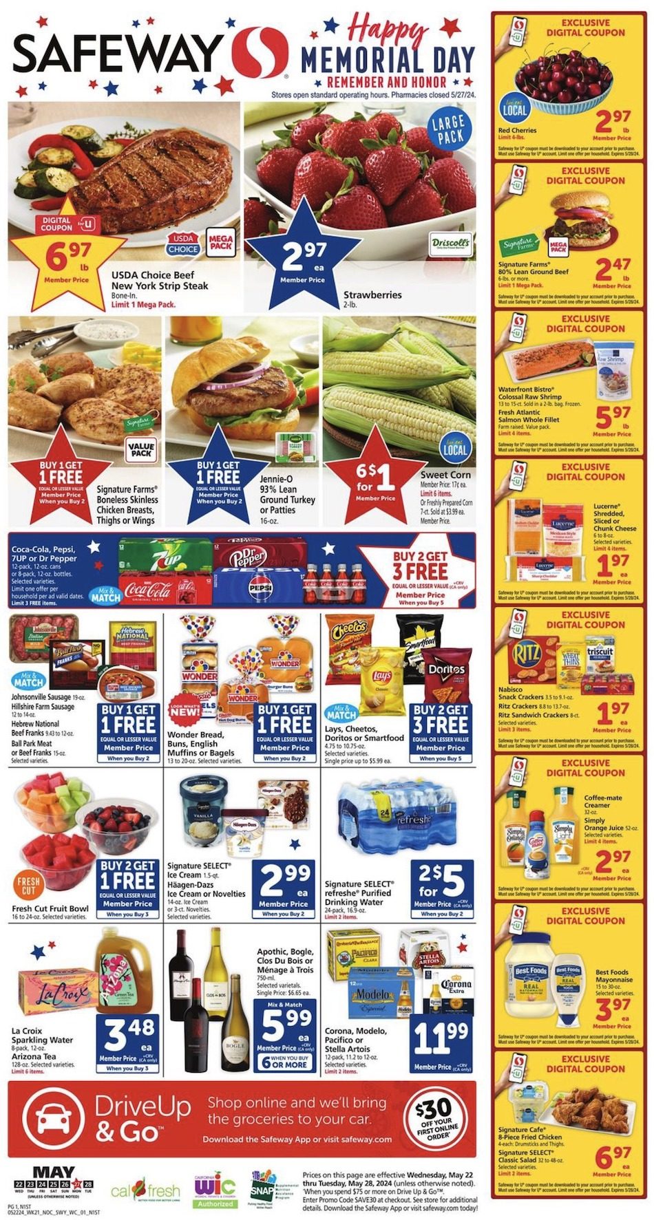 Safeway Weekly Ad May 22 - 28, 2024 | WeeklyAds2