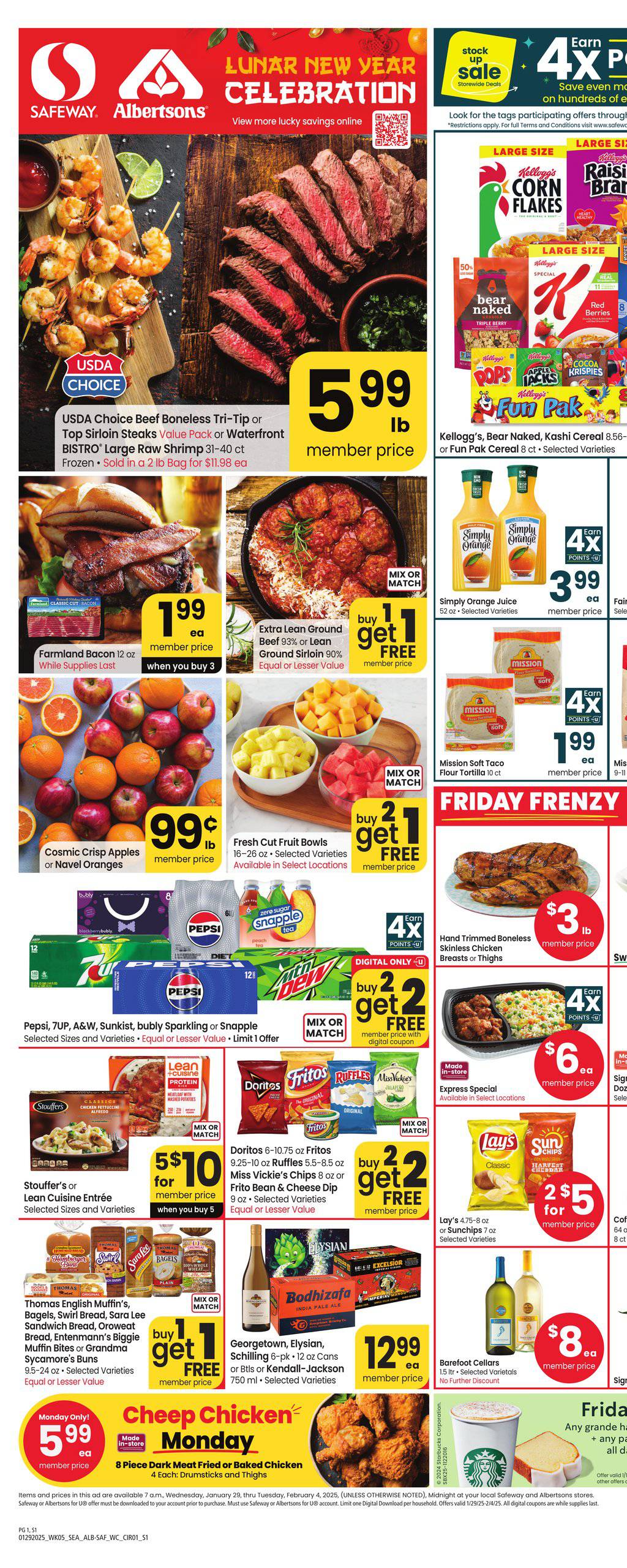 Safeway Weekly Ad - Safeway - Seattle January 29 - February 4, 2025 ...