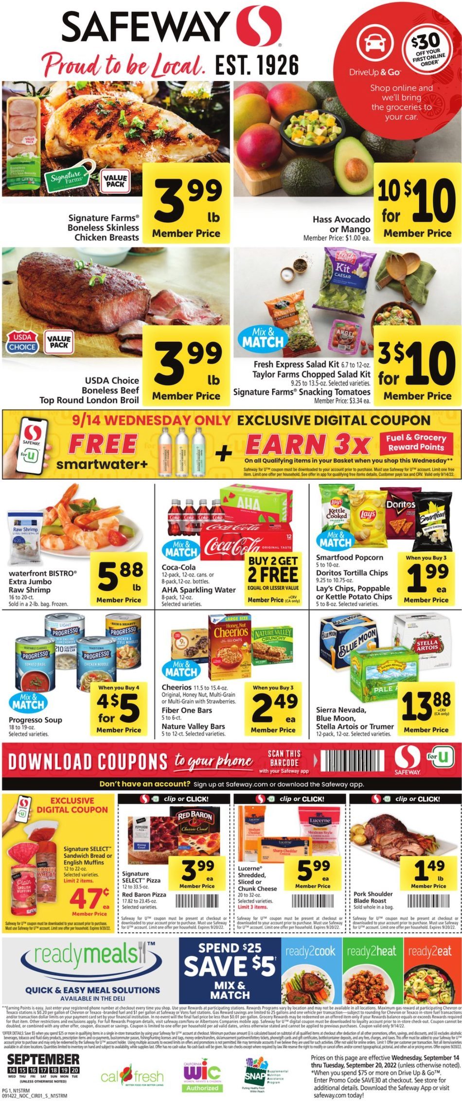 Safeway Weekly Ad Sep 14 - 20, 2022 | WeeklyAds2