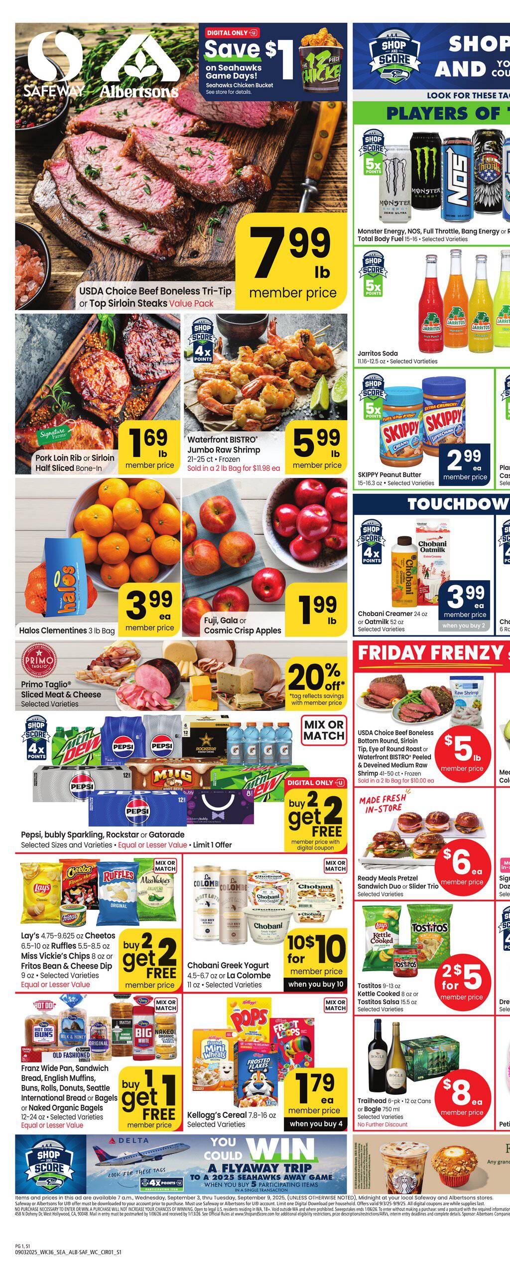 Safeway Weekly Ad September 3 - 9, 2025 | WeeklyAds2